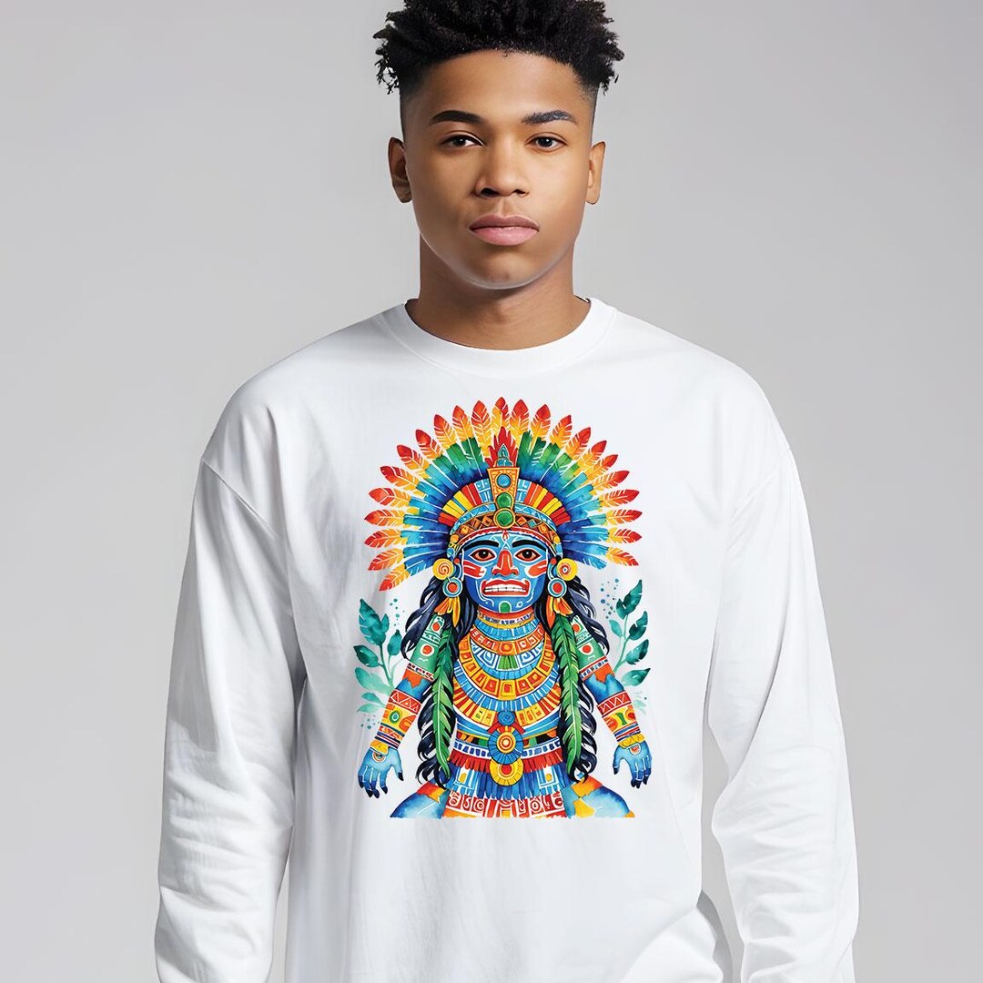 Cihuacoatl God Aztec Art, Unisex Longsleeve T-shirt - Etsy