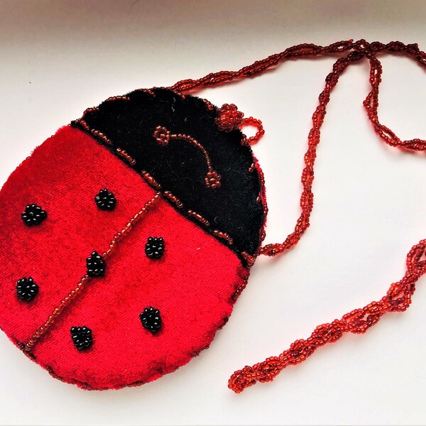 Ladybug Purse - Etsy