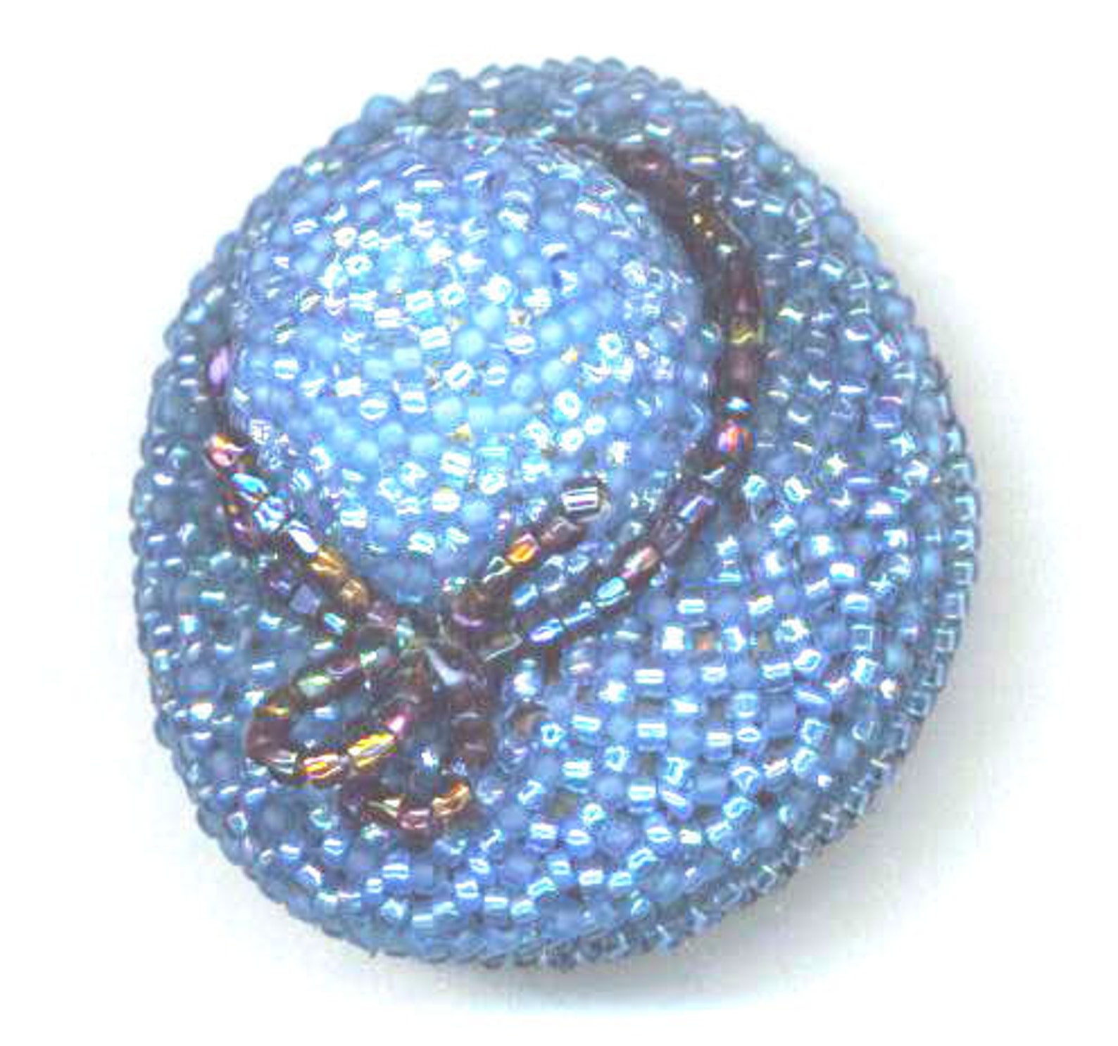 Beadwoven Green Hat Brooch Tutorial – DIY Beadwork Pattern (PDF) - Etsy