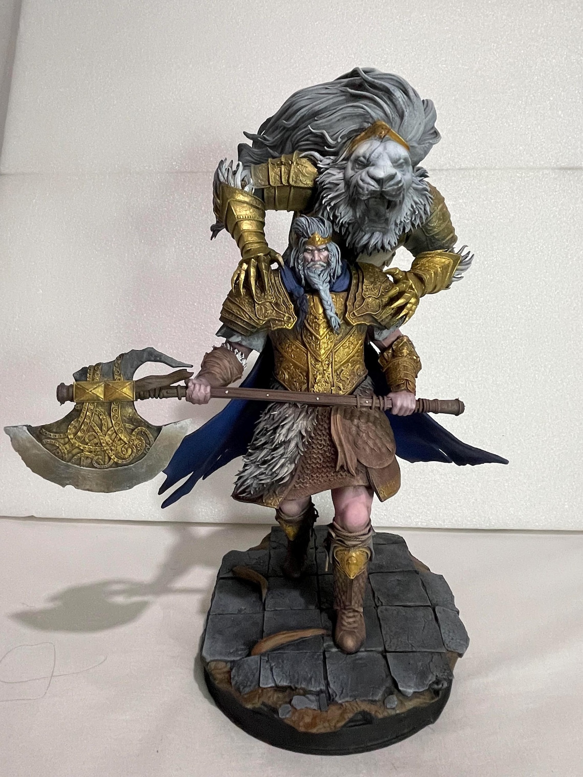 PAINTED Godfrey Elden Ring 35x25cm Premium Resin Sculpture Hand Painted ...