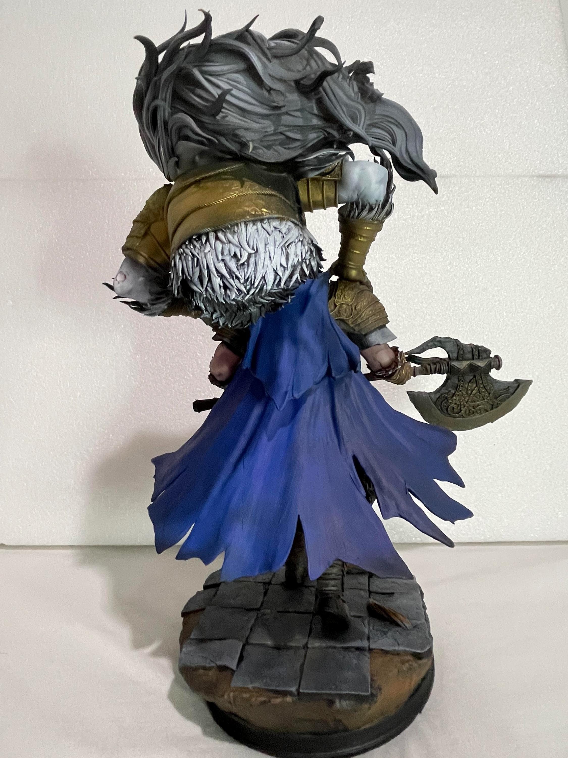 PAINTED Godfrey Elden Ring 35x25cm Premium Resin Sculpture Hand Painted ...