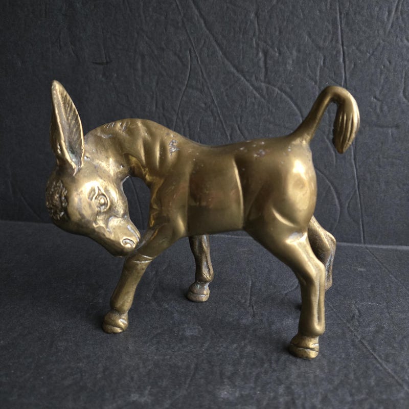 Donkey Figurine - Etsy