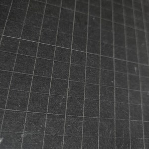 Vintage Two Sided Small Chalkboard School Slate Wood Frame Grid France ...