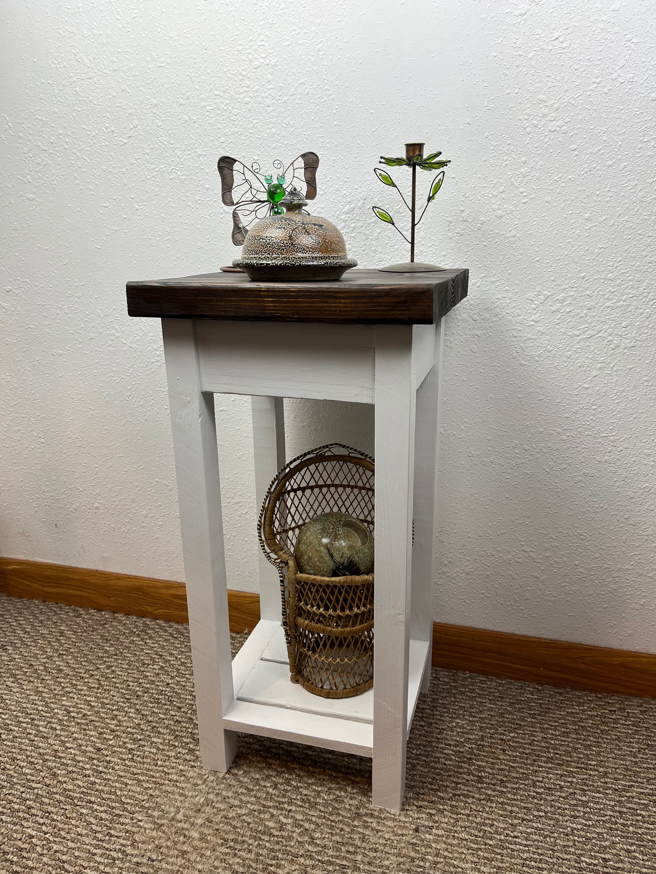 Small End Table Handmade Wood Farmhouse - Etsy