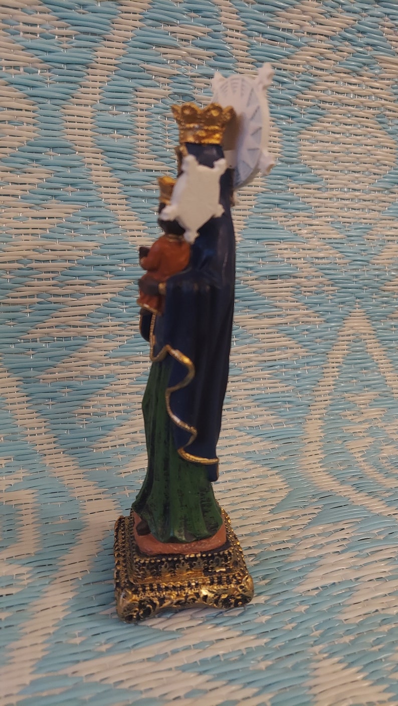 Erzulie Dantor Statue Ezili Danto 9 Figure Vodou Lwa Loa Haitian Vodun ...