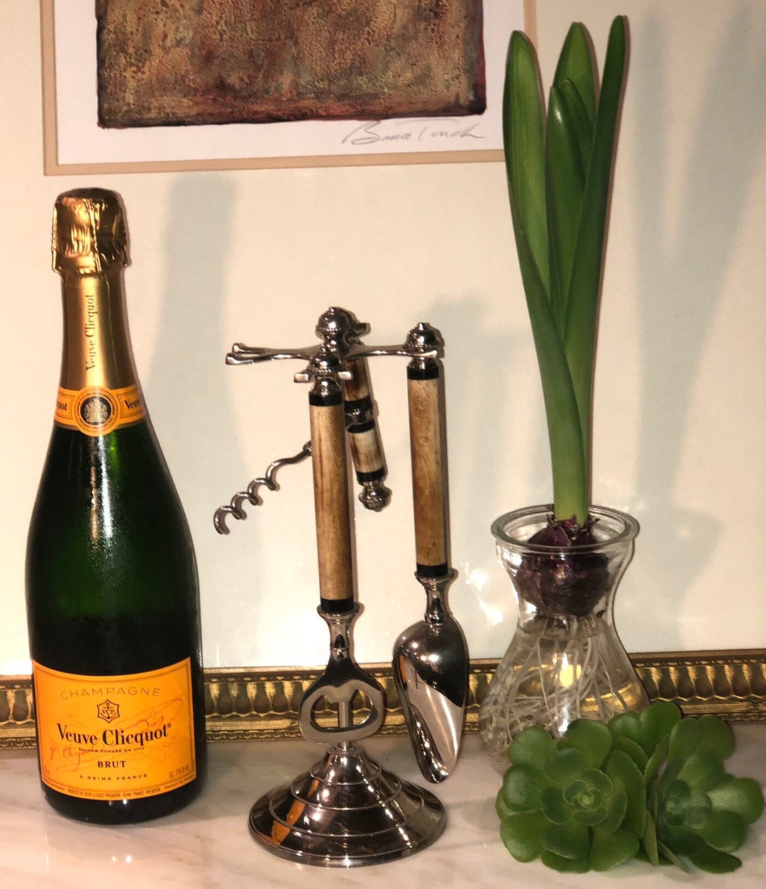 Exquisite Vintage Bone Handle Bar Tool Set Like New - Etsy