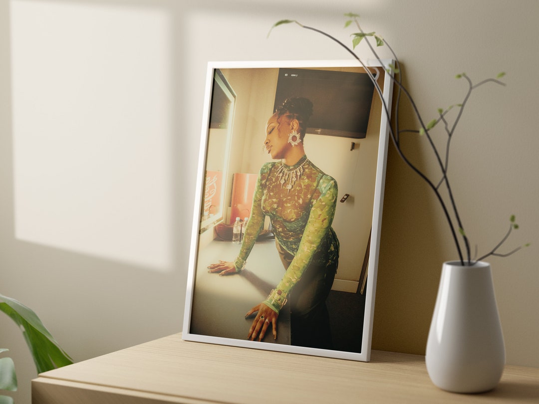 Tems Poster Professional Album Art Print Hip Hop Wall Art Prints Home ...