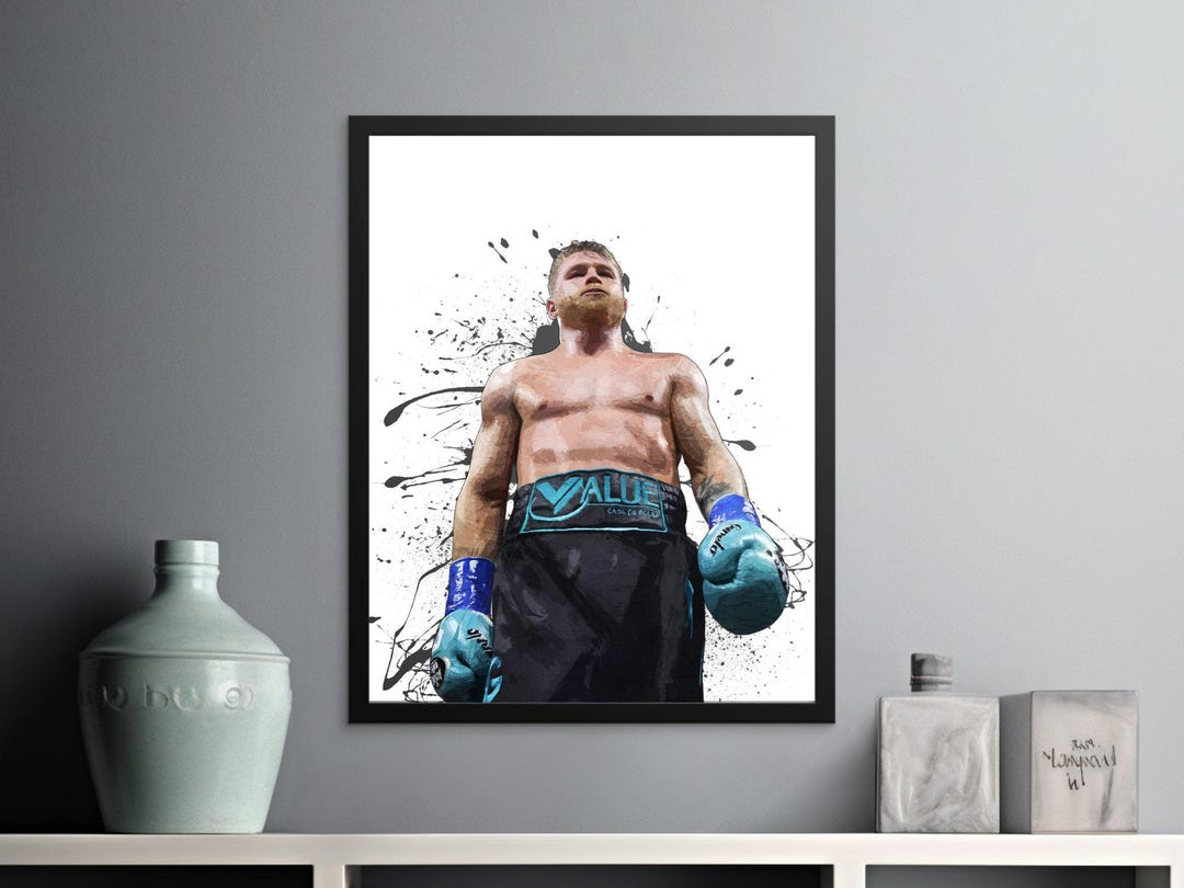 Canelo Alvarez Boxing Digital Art, Boxing Champion Canelo Alvarez ...