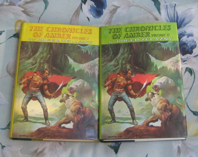Volumes 1 and 2 the Chronicles of Amber by Roger Zelazny Doubleday ...