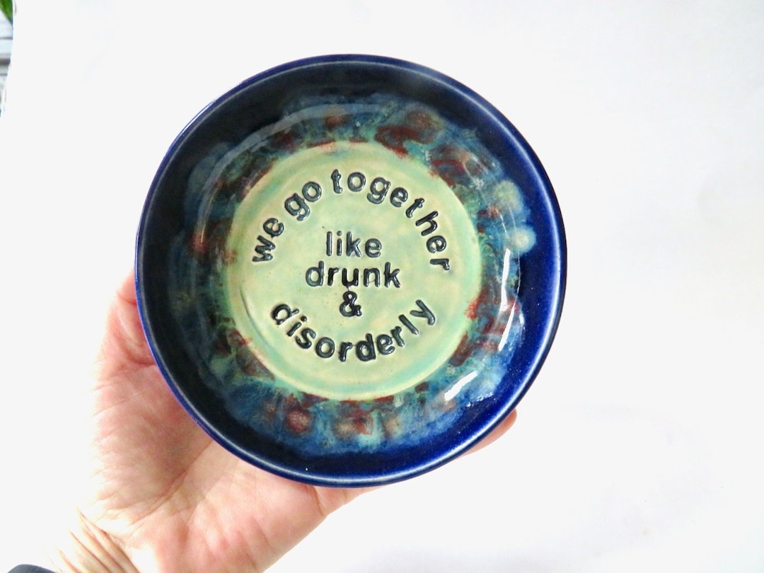 Funny Saying, Small Pottery or Trinket Dish, Perfect Valentine Gift or ...