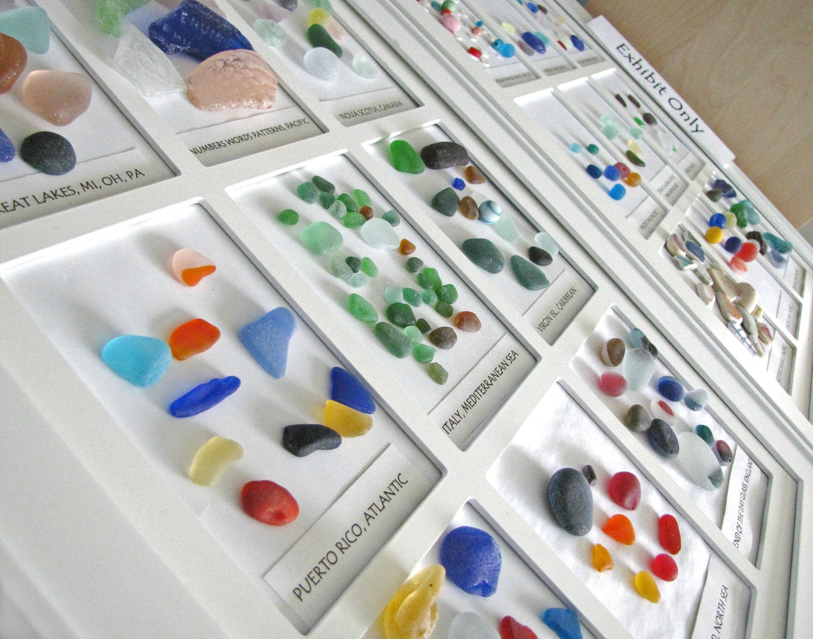 The Ultimate Guide to Sea Glass Book, Hardcover, Full Color Coffee ...