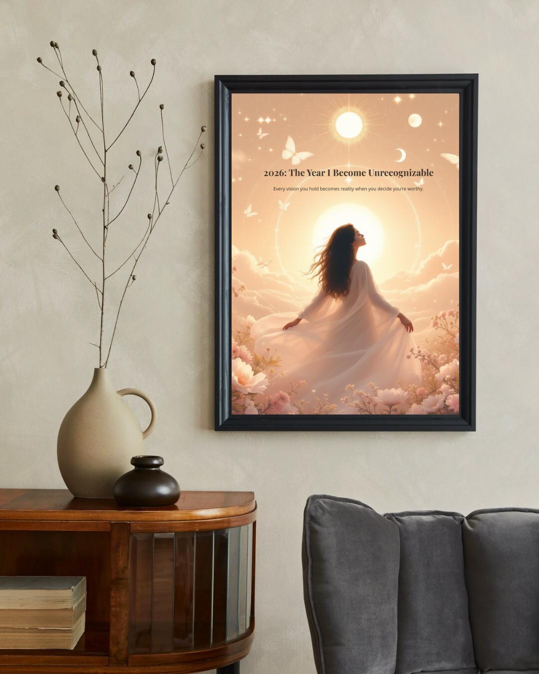 2026 Future Self Manifest Poster | Vision Board Printable | Spiritual ...