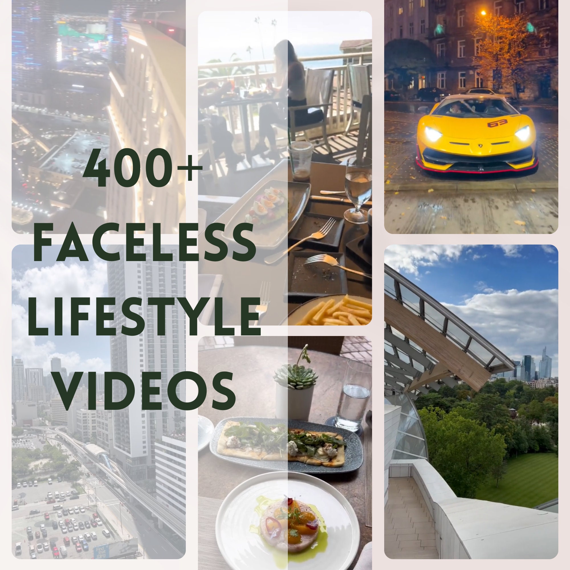 400+ Faceless Lifestyle Videos Bundle, Social Media Reels, Content ...