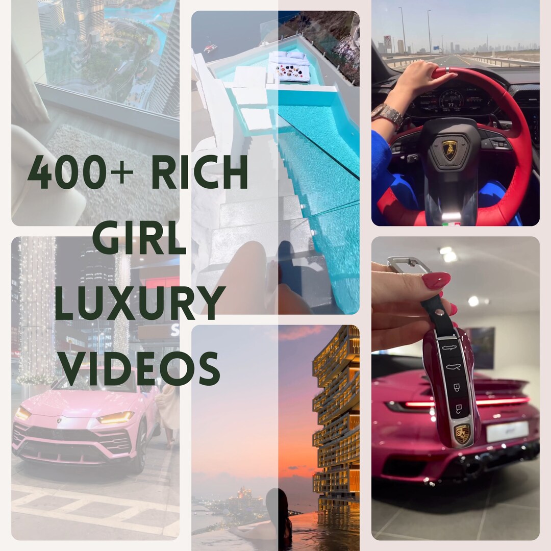 Rich Girl Videos, Luxe Reels, Faceless Marketing, Done for You, Short ...