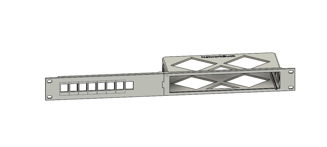 Unifi Switch Flex 2.5G 8 POE – 1U 19-inch Rack Mount With Optional ...