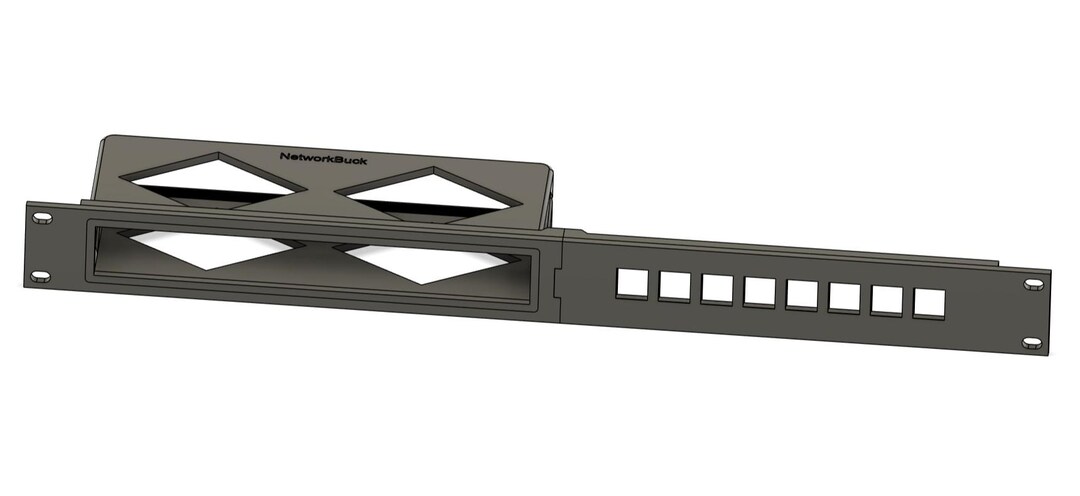 Unifi Switch Flex 2.5G 8 – 1U 19-inch Rack Mount With Optional Keystone ...