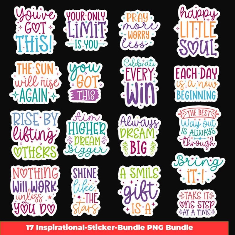 Quote Stickers - Etsy