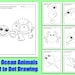 Sea Animal Dot to Dot: 30 Kids Coloring Pages (digital Download) - Etsy