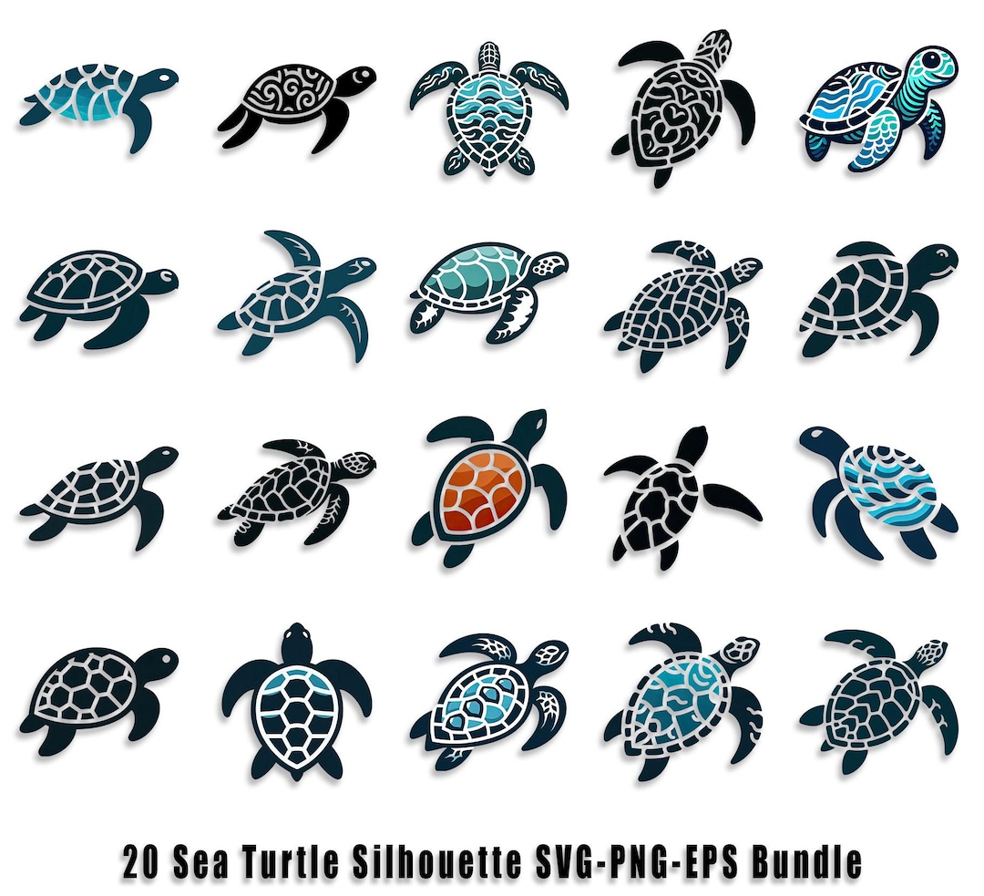 TURTLE SVG, Sea Turtle Svg, Sea Turtles DESIGNS Clipart, Turtle Svg ...