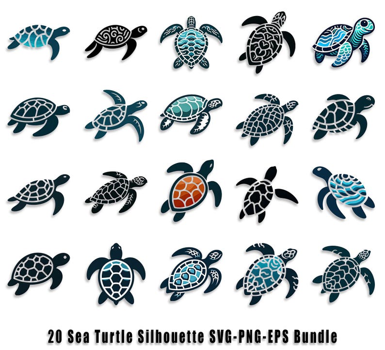 TURTLE SVG, Sea Turtle Svg, Sea Turtles DESIGNS Clipart, Turtle Svg ...