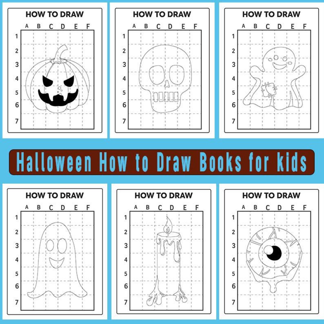 How to Draw Halloween Activity Elements, How to Draw a Halloween ...