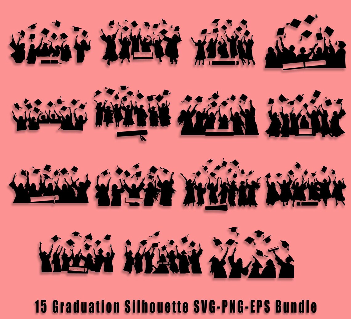 Graduation Svg, Graduation Svg Bundle, Graduation Clipart, Graduation ...