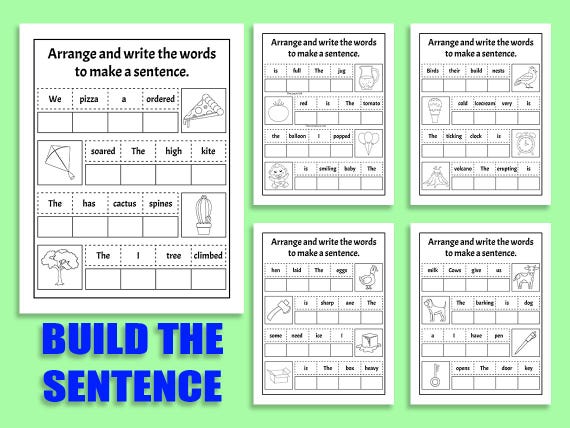 Hoja De Trabajo Para Combinar Oraciones Simples