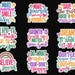 Motivational Quote Stickers: Positive Affirmations, Self Love (digital ...