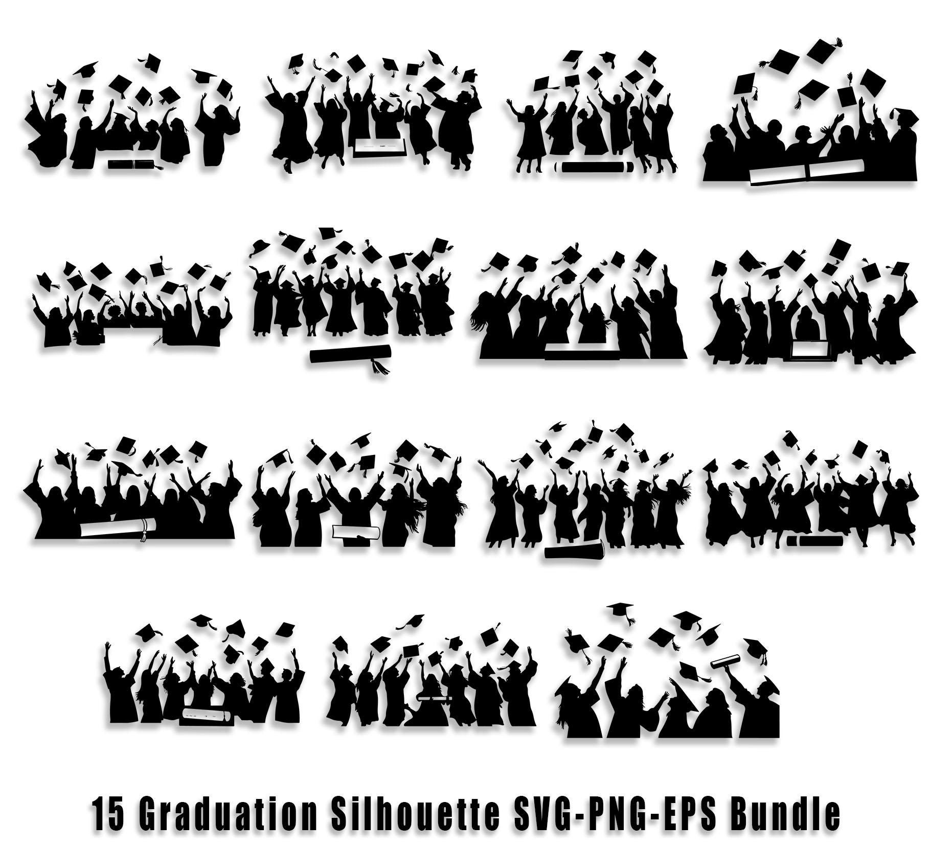 Graduation Svg, Graduation Svg Bundle, Graduation Clipart, Graduation ...