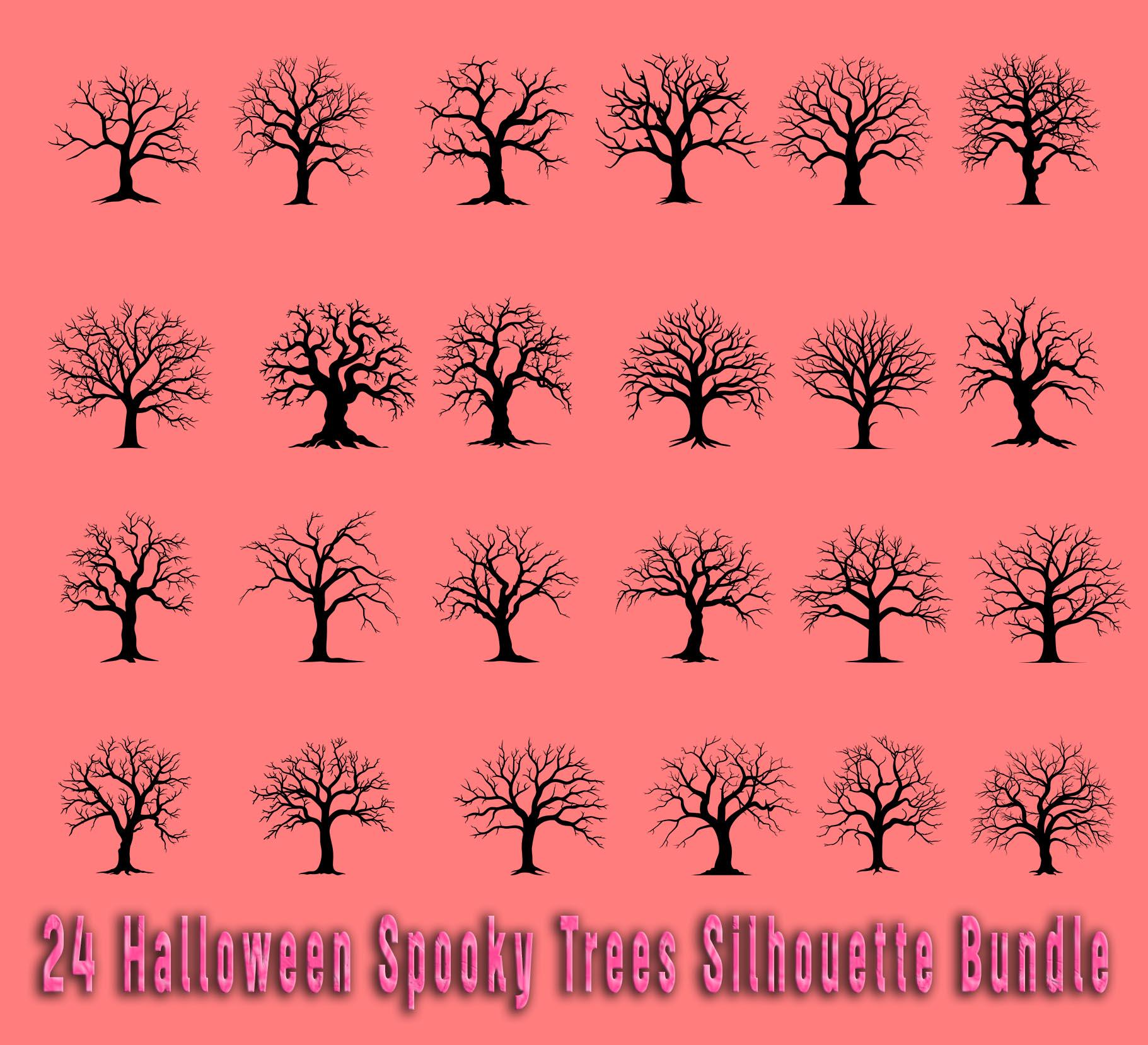 Halloween Spooky Tree Svg Bundle, Tree of Life Svg Bundle, Tree Bundle ...