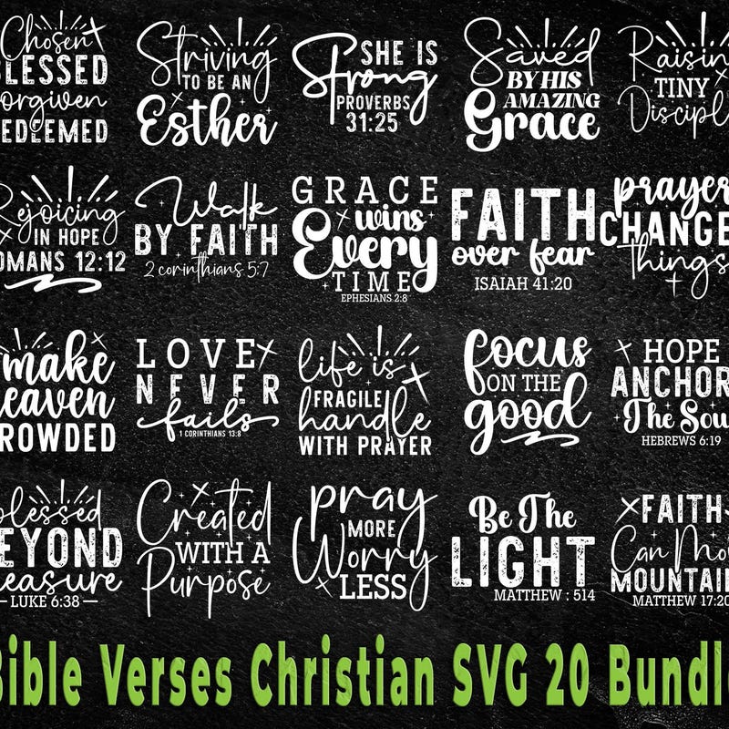 Bible Verse Coasters - Etsy