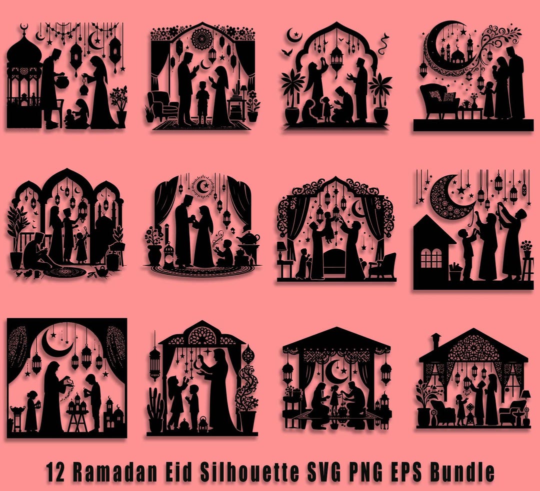 Ramadan Svg Bundle, Ramadan Mubarak Svg, Ramadan Kareem Svg, Islamic ...