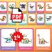 Kids DINOSAURS Cards • Montessori Cards Flash Cards Nomenclature ...