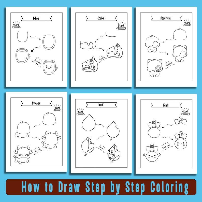 How to Draw Step by Step for Kids, How to Draw Everythin Step by Step ...