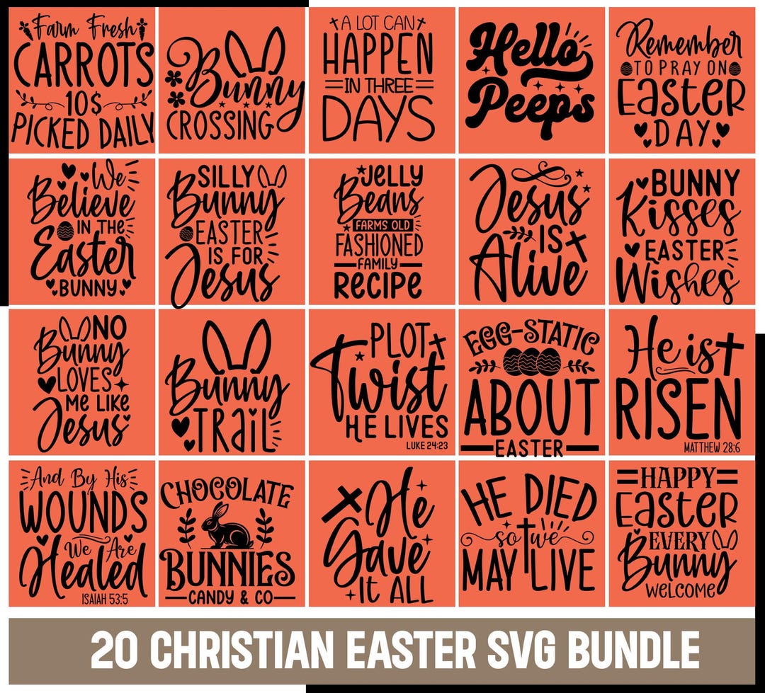 Christian Easter Bundle, Christian Bundle, Scripture Bundle, Easter ...