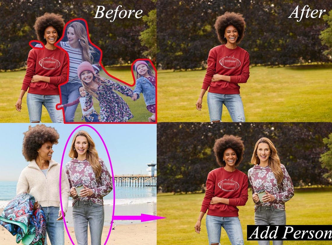 Photo Editing Service: Add/remove People, Objects (digital File ...