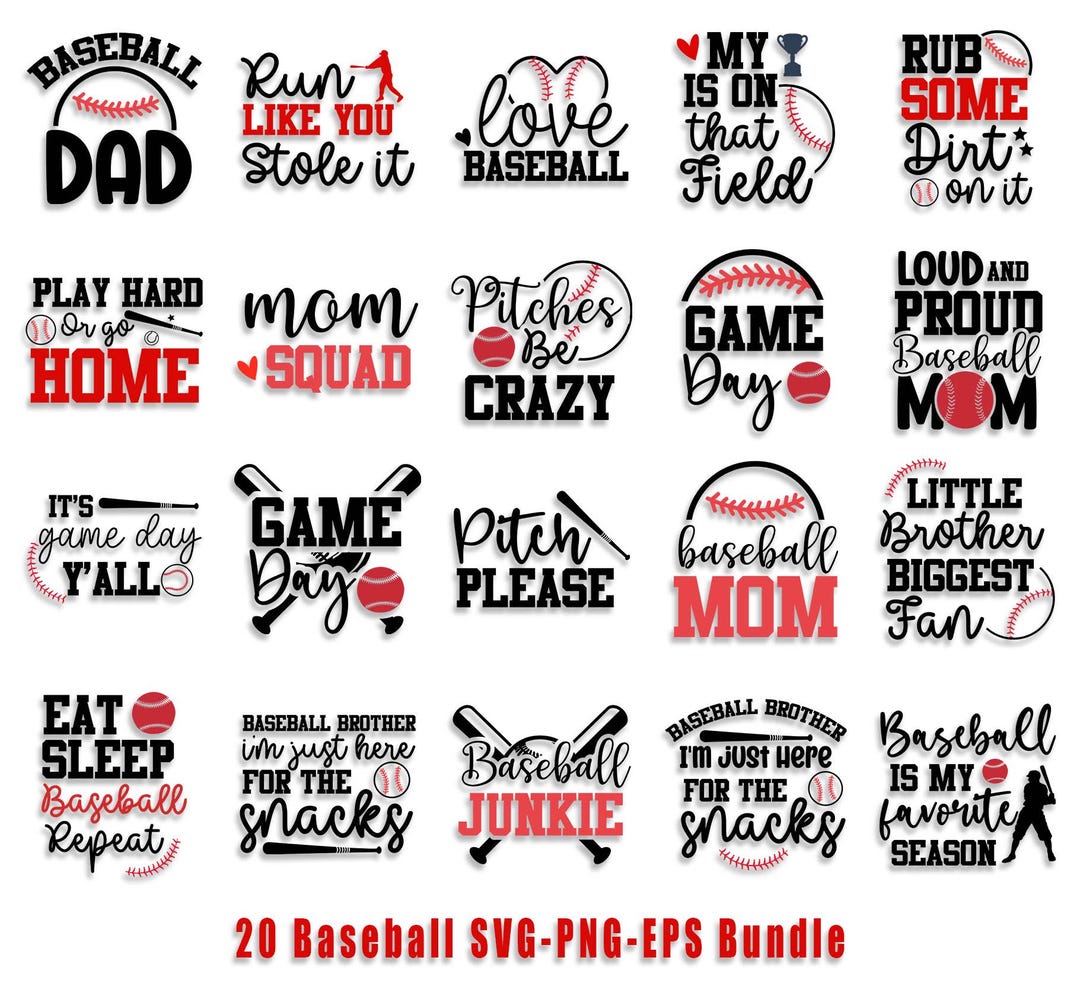 Baseball Svg Bundle, Baseball Quotes Svg, Baseball Font Svg, Baseball ...