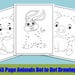 Animals Coloring Page, Animal Dot to Dot Drawing, Dot to Dot Drawing ...
