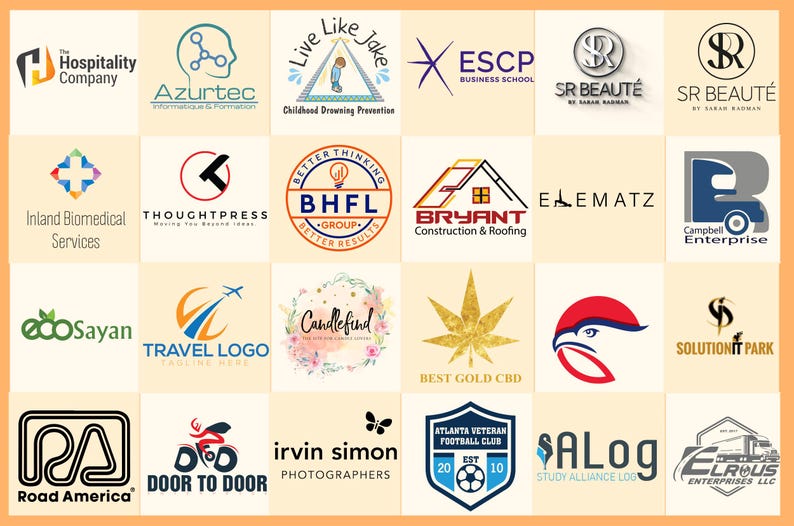 Custom Logo Design: Professional Custom Business Branding - Etsy