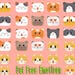 Cat Face Emoticon SVG Bundle: Cat Breeds Clipart (digital Download) - Etsy