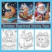 Kids Christmas Gingerbrea Coloring Pages, Christmas Activity, 15 ...