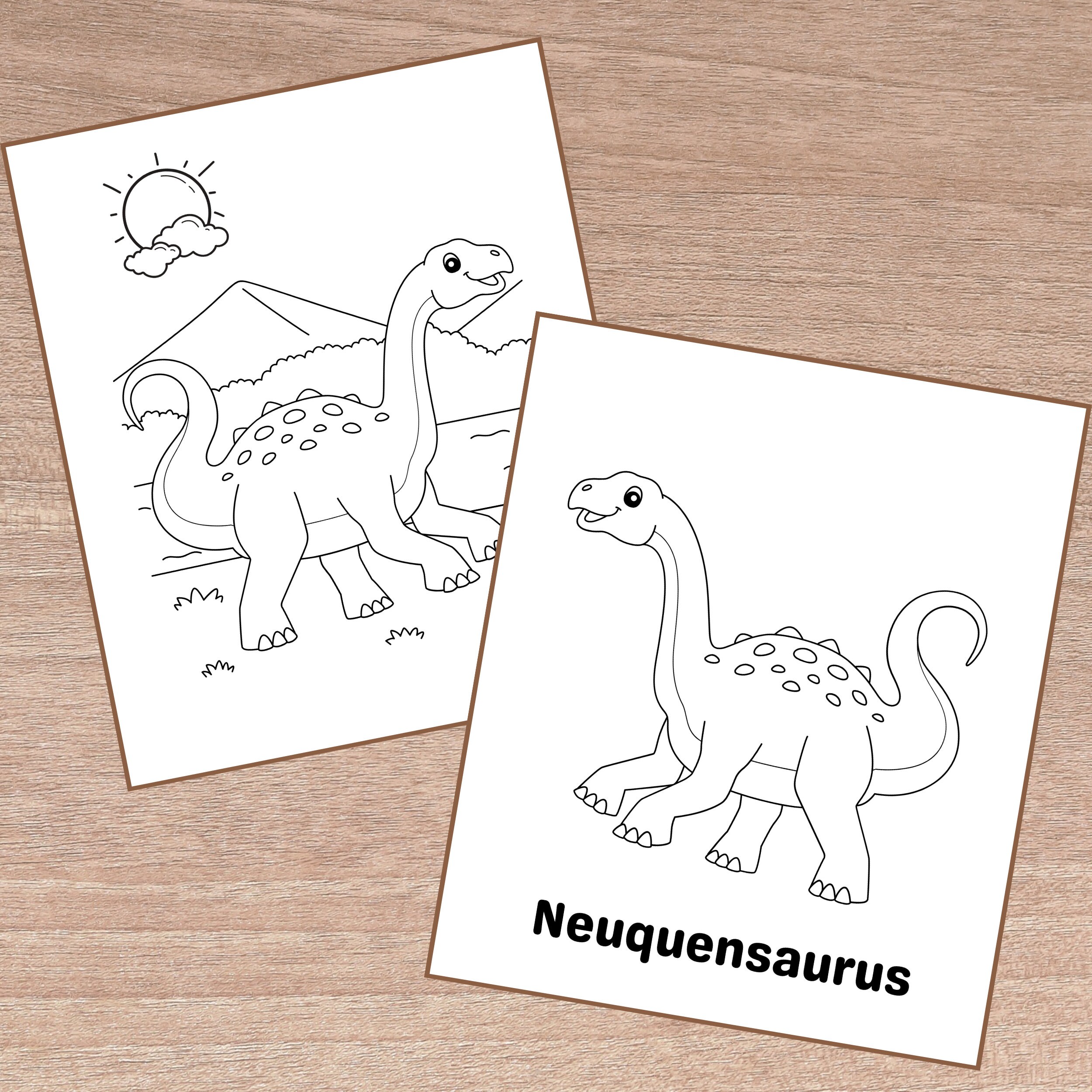 Printable Dinosaur Coloring Pages for Kids Toddlers Preschoolers ...