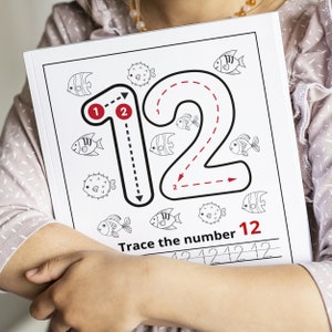 0- 20 Number Tracing Worksheets | Preschool Kindergarten Homeschool ...