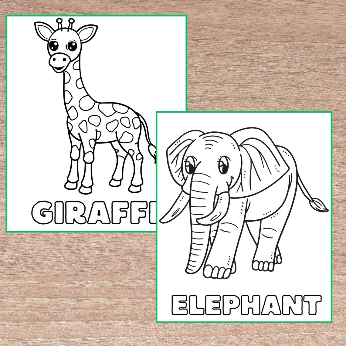 Coloring Pages for Kids Toddlers Preschoolers Mini Coloring Book ...
