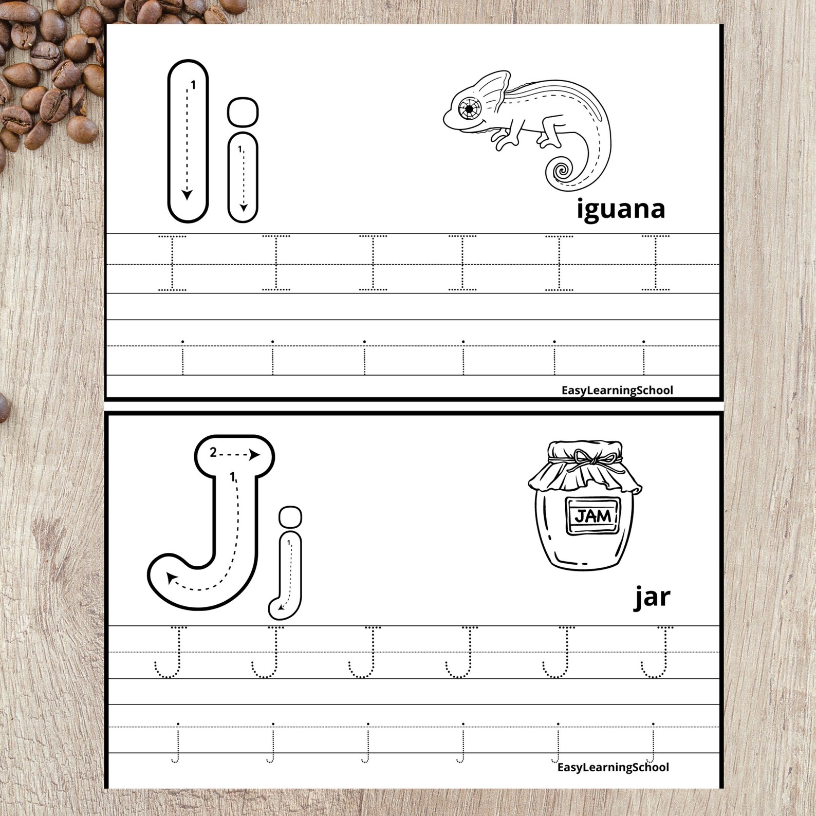 Kindergarten Prek Letters Worksheets |26 ABC Phonics Tracing Cards ...
