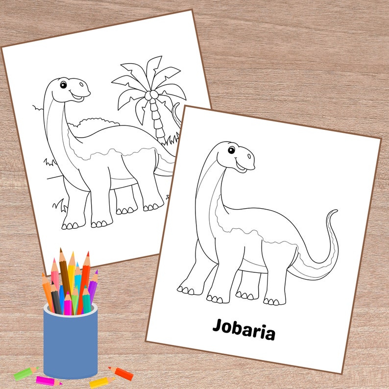 Printable Dinosaur Coloring Pages for Kids Toddlers Preschoolers ...