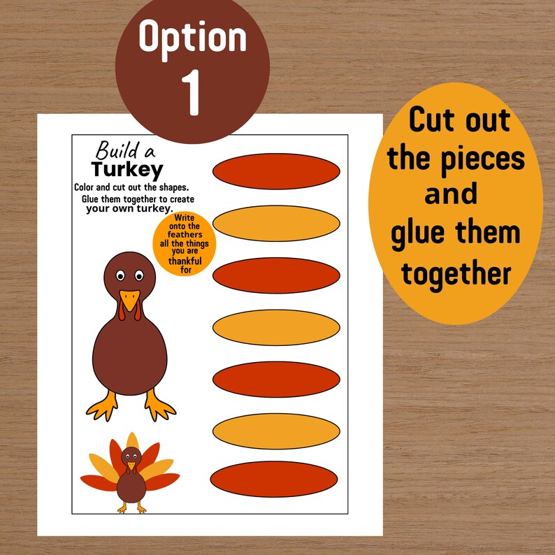 Thanksgiving Build the Turkey Craft Kit for Kids | Kids ...