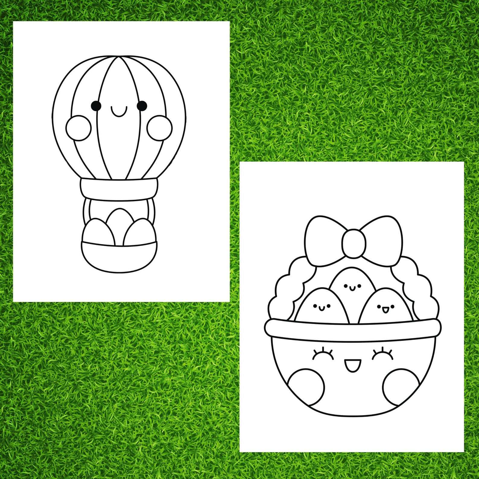 Easter Printable Coloring Pages for Kids Toddlers Preschoolers |easter ...