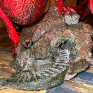 Caraxes the Blood Wyrm Dragon Figurine 3D Printed and Hand-painted ...