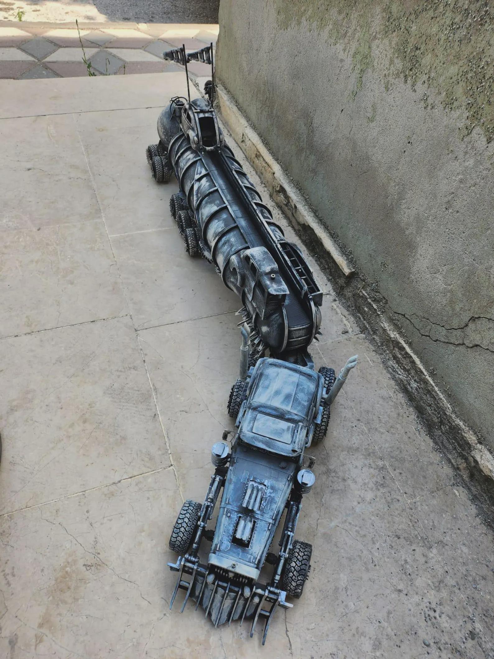 Mad Max War Rig 3D Model - Etsy